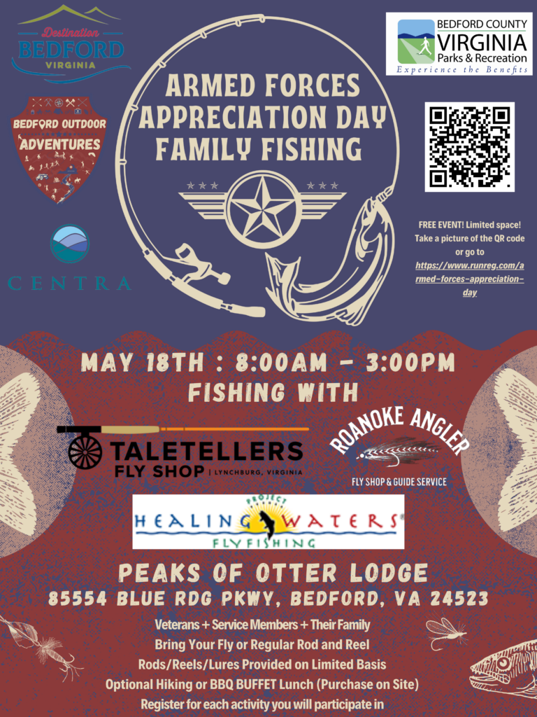Armed Forces Appreciation Day ~ Family Fishing - Destination Bedford